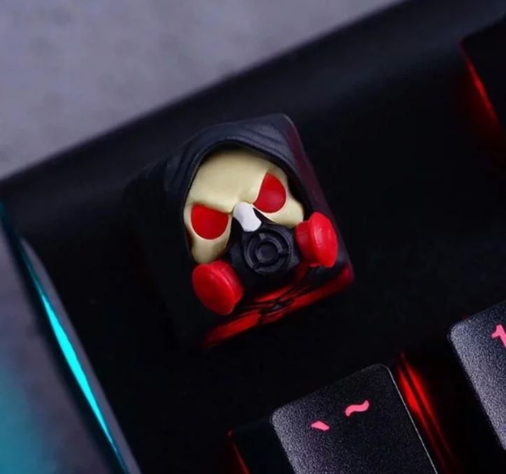 Skull Face Artisan Keycap, Computers & Tech, Parts & Accessories ...