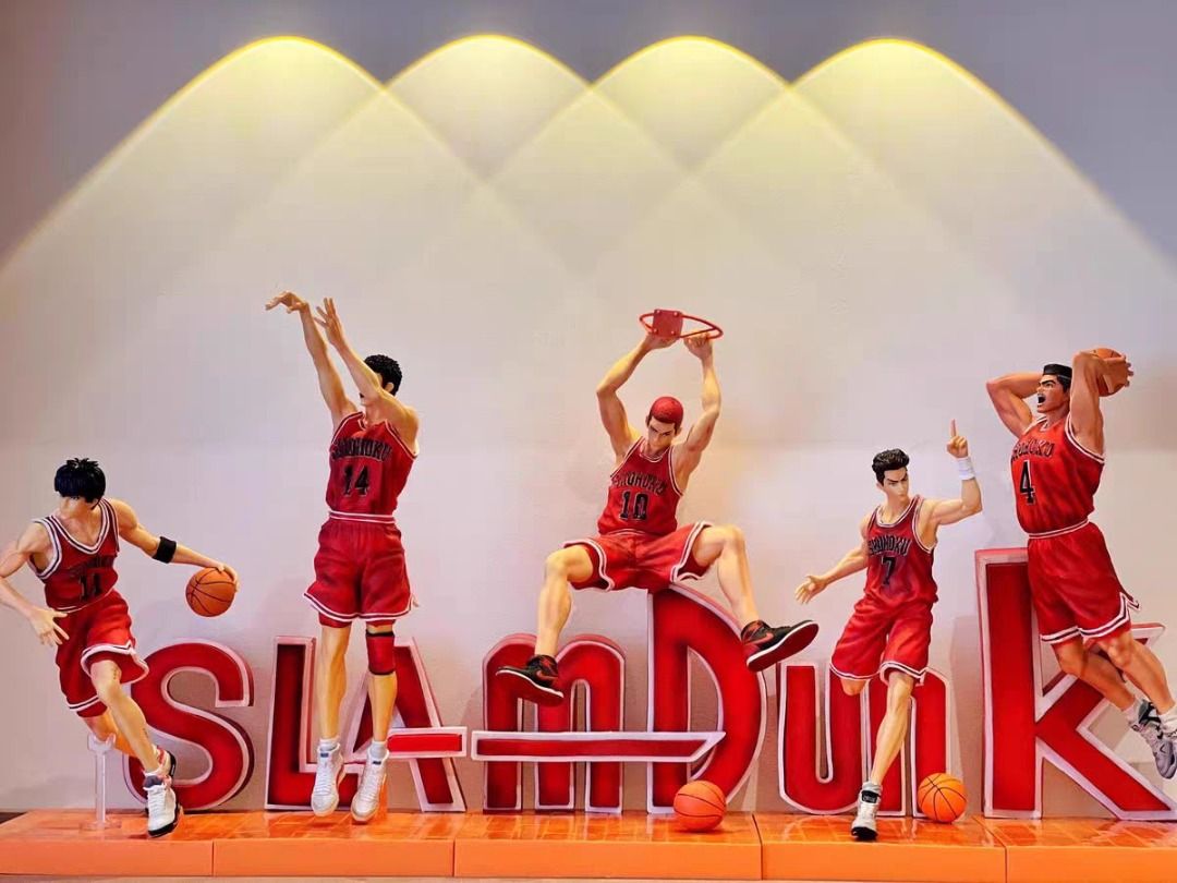 Slam dunk figurine set, Hobbies & Toys, Memorabilia & Collectibles, Fan ...