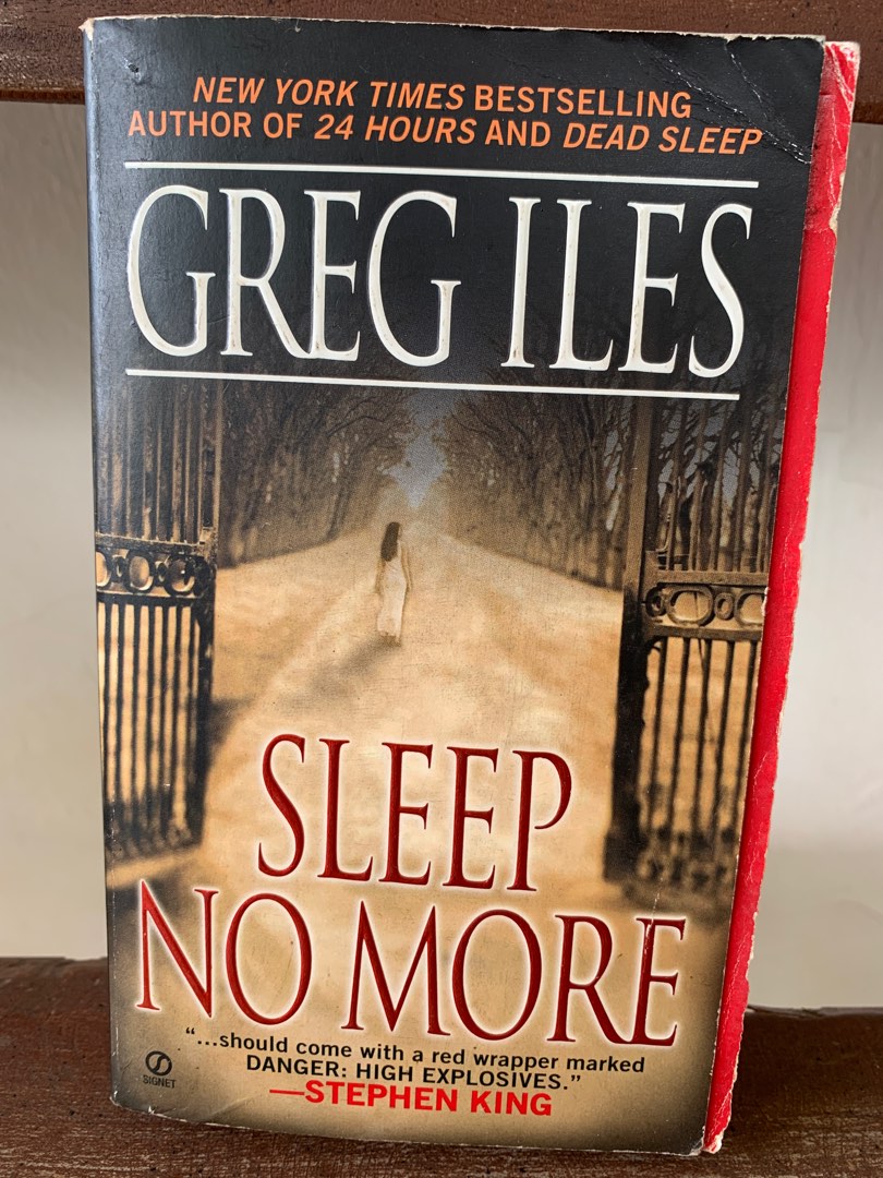 Sleep No More by Greg Iles | Suspense Novel | Fiction | Pre-Loved ...