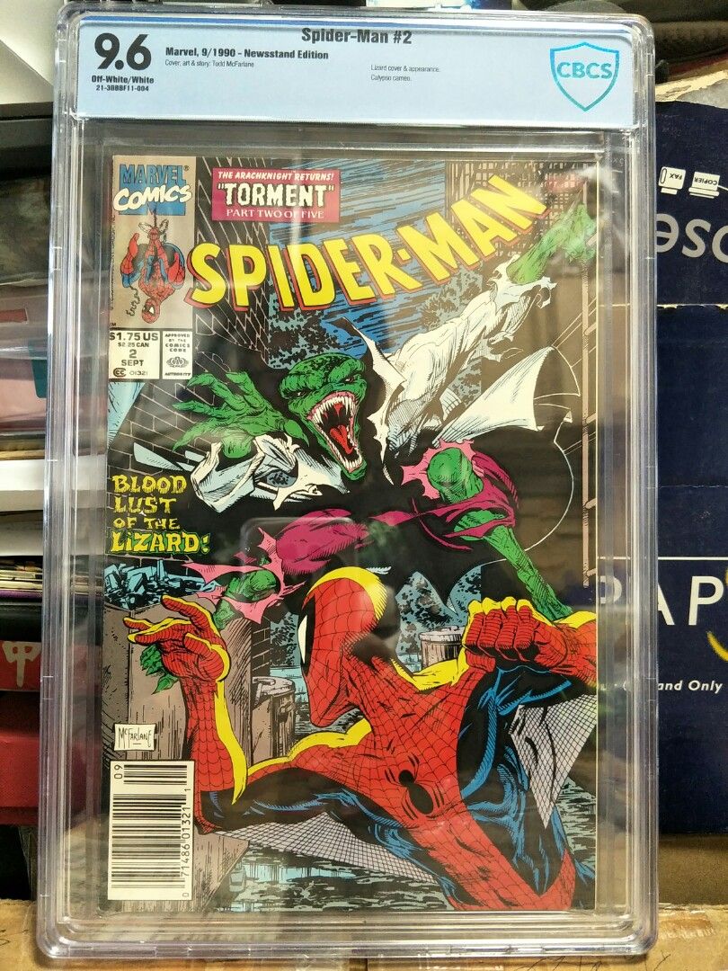 Spider-Man #2 graded 9.6, Hobbies & Toys, Books & Magazines, Comics ...