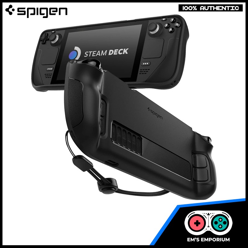 Spigen Steam Deck Rugged Armor Protective Case Designed for Steam Deck ...
