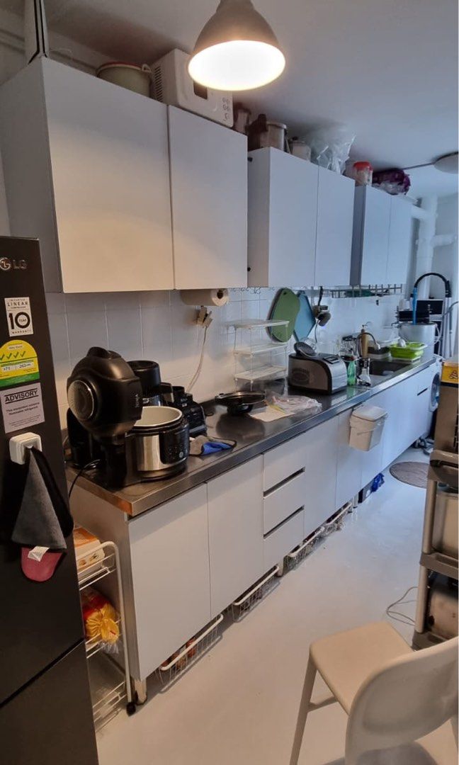 Stainless steel kitchen cabinet customise refer price list, Furniture ...