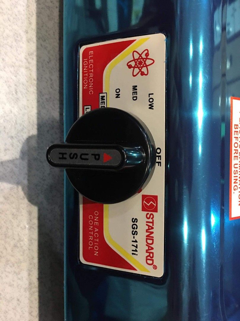 Standard Single Burner Gas Stove SGS-171i, TV & Home Appliances ...