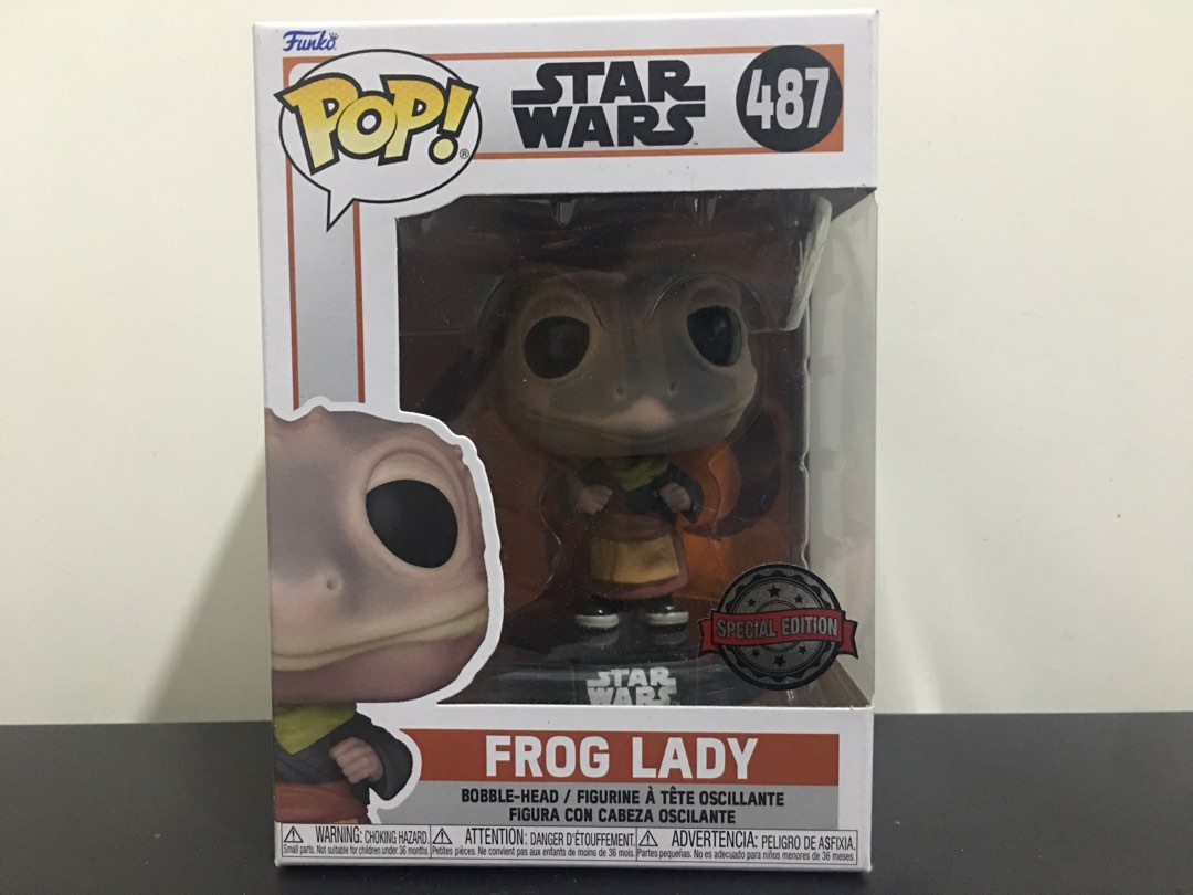 Star Wars Frog Lady SE Funko Pop, Hobbies & Toys, Toys & Games on Carousell
