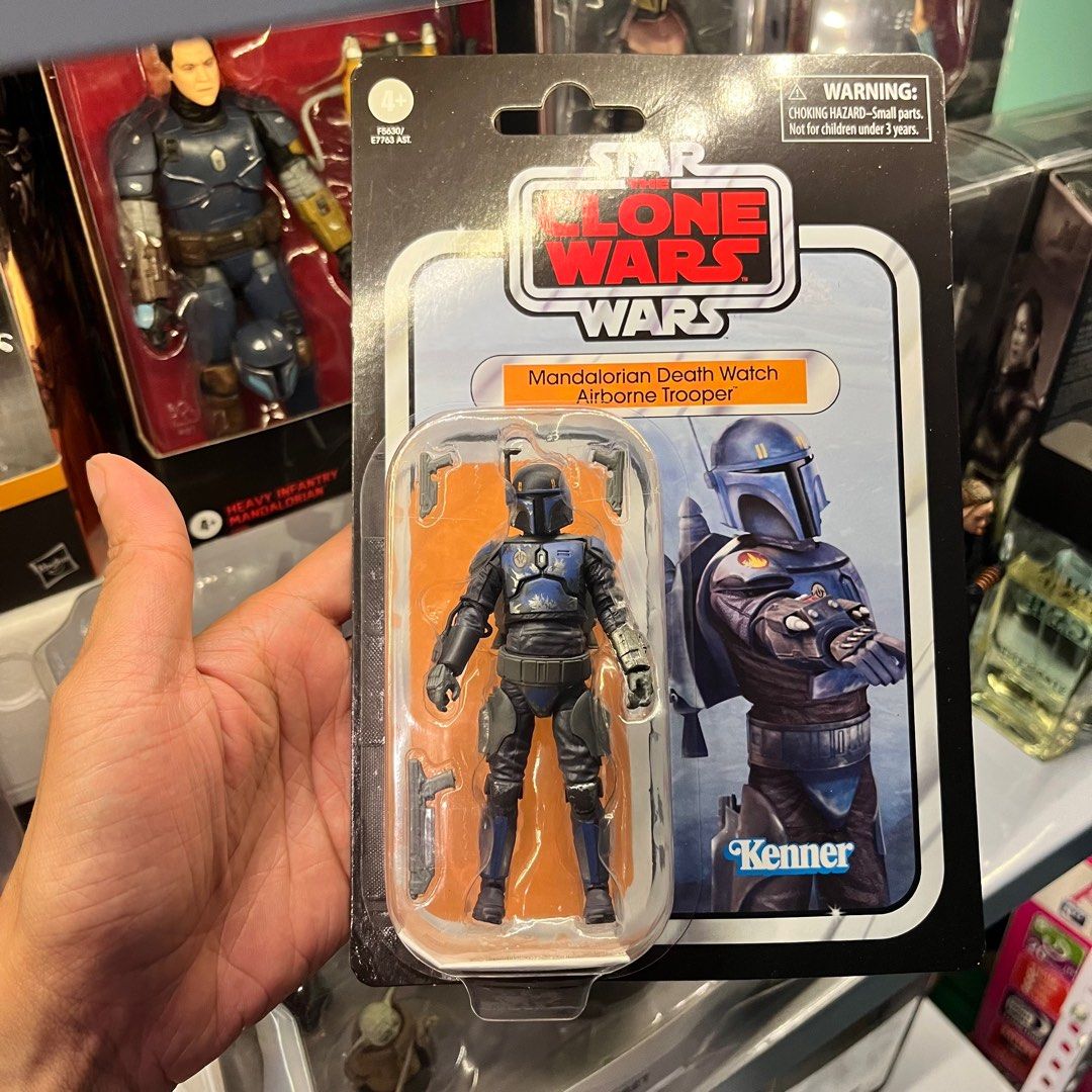 Star Wars TVC 3.75 Clone Wars Mandalorian (Sealed), Hobbies & Toys, Toys & Games on Carousell