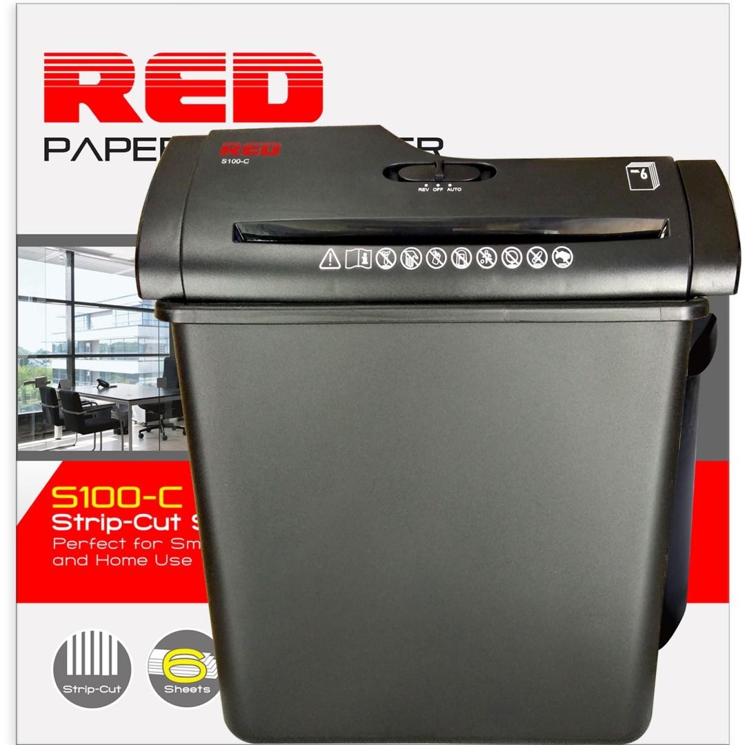 STRIP CUT PAPER SHREDDER, Computers & Tech, Office & Business ...