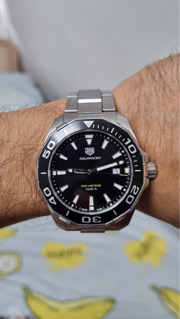 Tag Heuer Aquaracer WAY101A, Luxury, Watches on Carousell