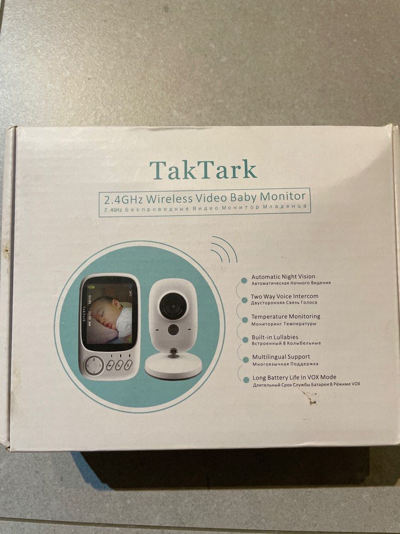TakTark Baby Monitor, Babies & Kids, Baby Monitors on Carousell