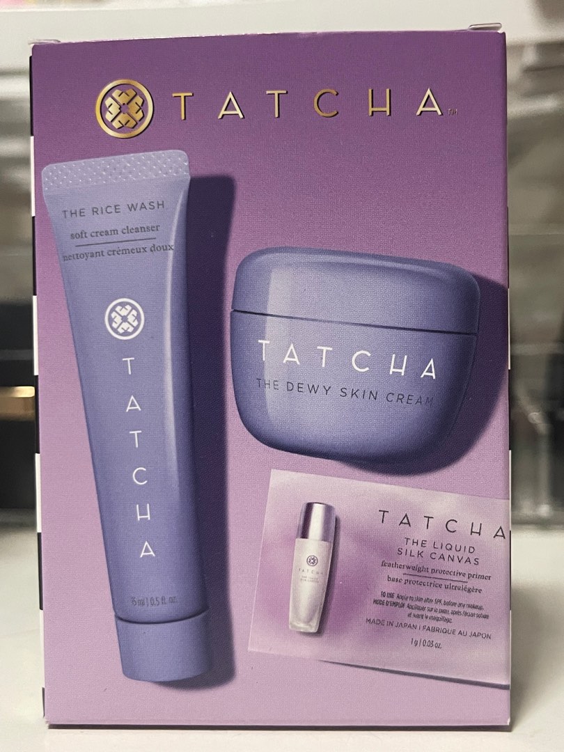 Tatcha Gift Set minis, Beauty & Personal Care, Face, Face Care on Carousell
