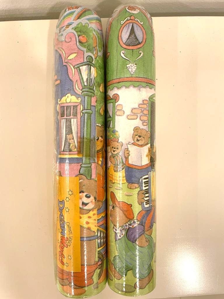 Teddy Border Wallpaper, Furniture & Home Living, Home Decor, Wall Decor ...