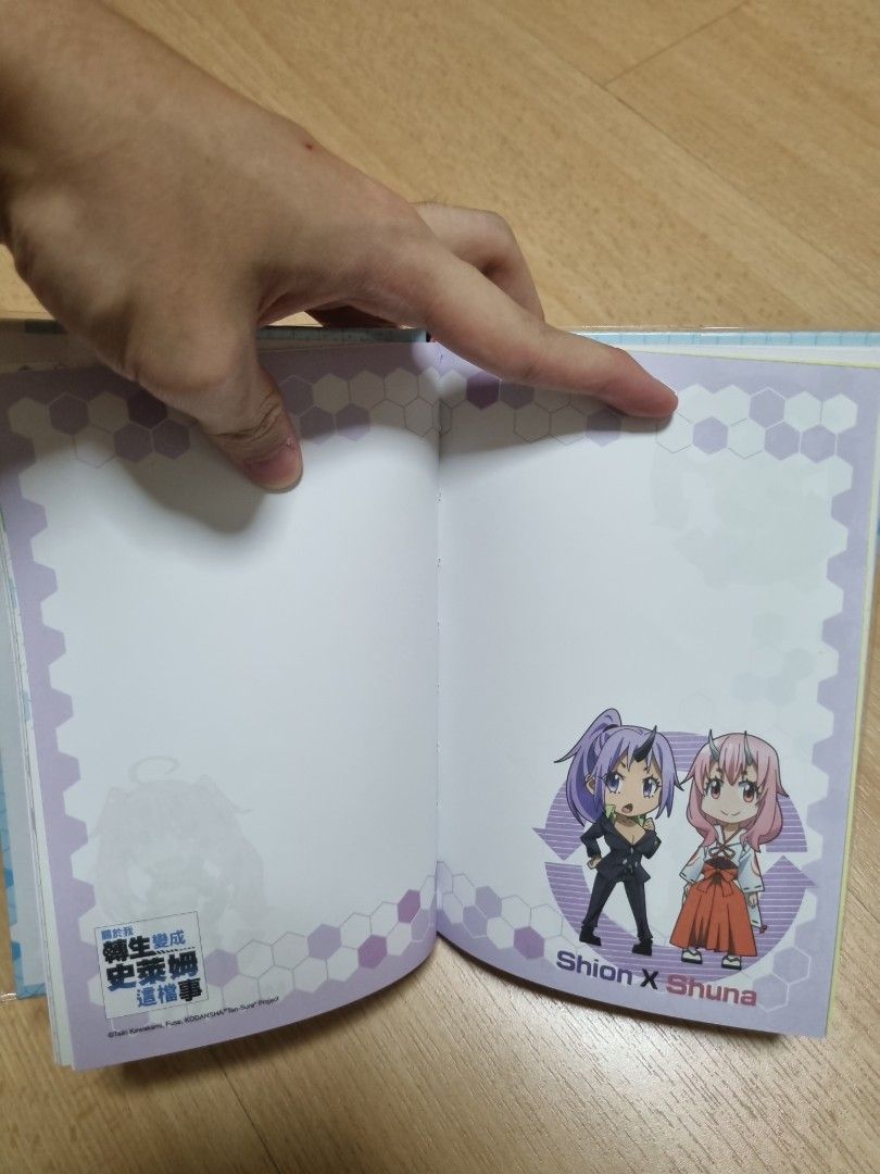 Tensura Chibi Notebook, Hobbies & Toys, Memorabilia & Collectibles, Fan ...