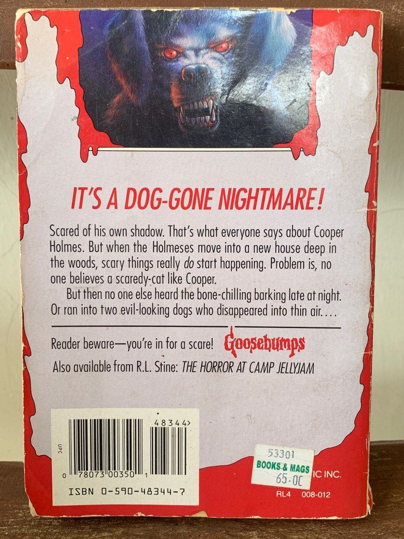 The Barking Ghost by R. L. Stine | Goosebumps | Fiction | Pre-Loved ...