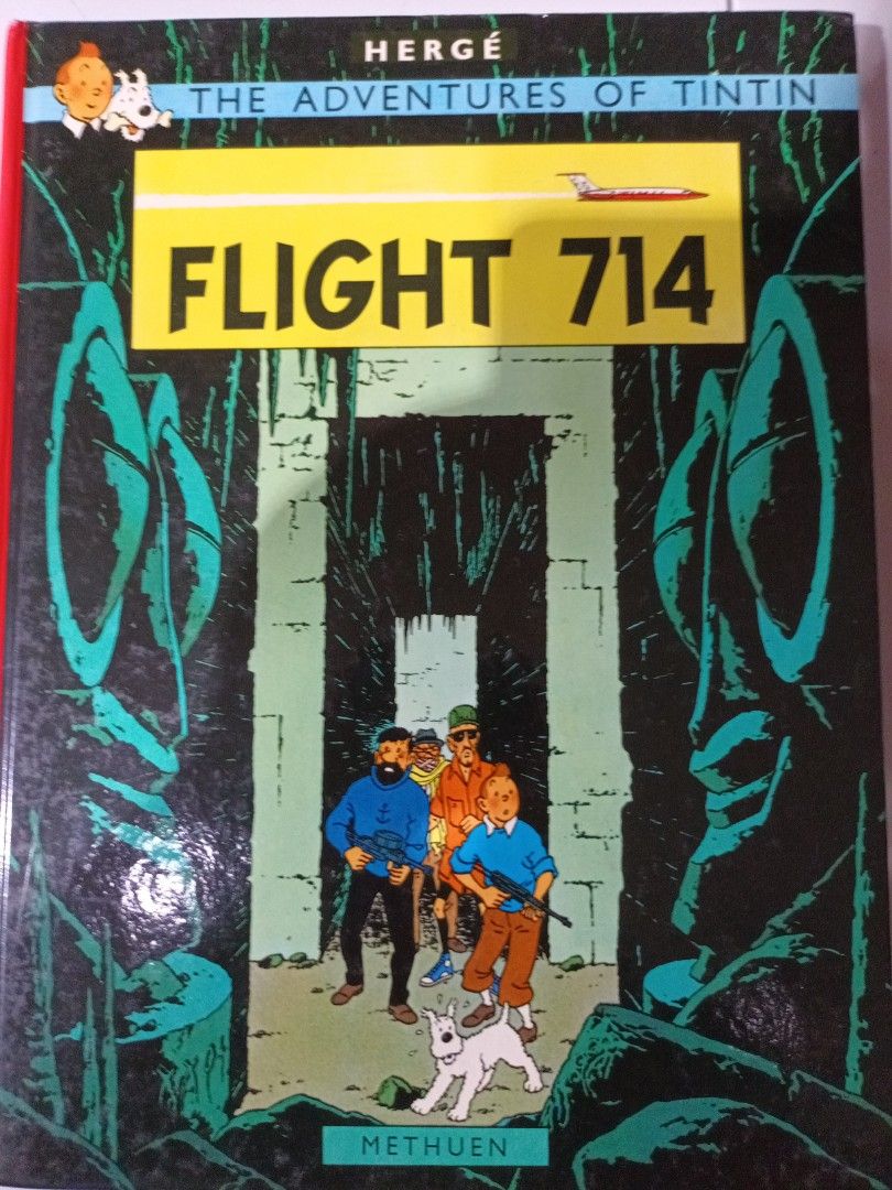 Tintin: Flight 714, Hobbies & Toys, Books & Magazines, Children's Books ...