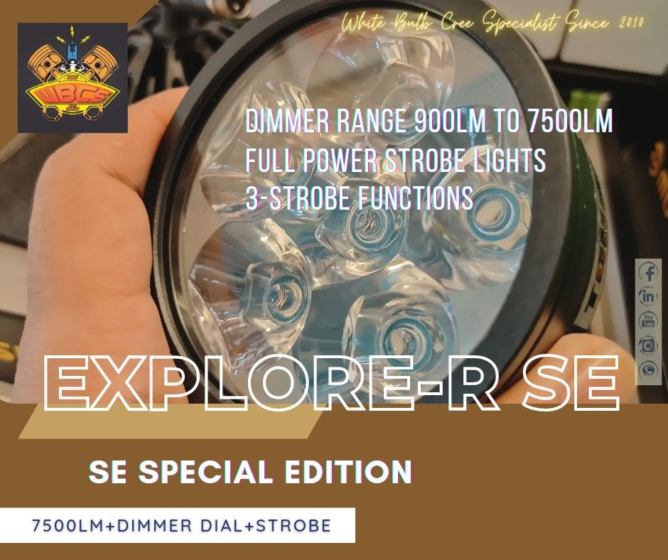 TOUREX™ EXPLORE-R™ SE Special Edition 65W 7500LM TOURING LIGHT (2023 ...