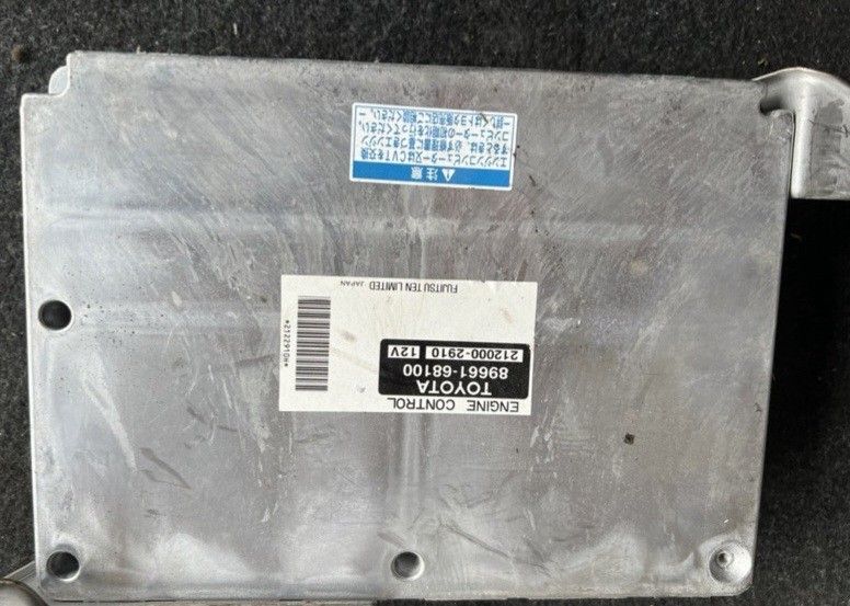 Toyota wish zne10 engine ecu, Car Accessories, Accessories on Carousell