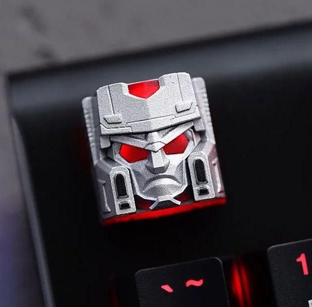 Transformers Keycap (Silver), Computers & Tech, Parts & Accessories ...