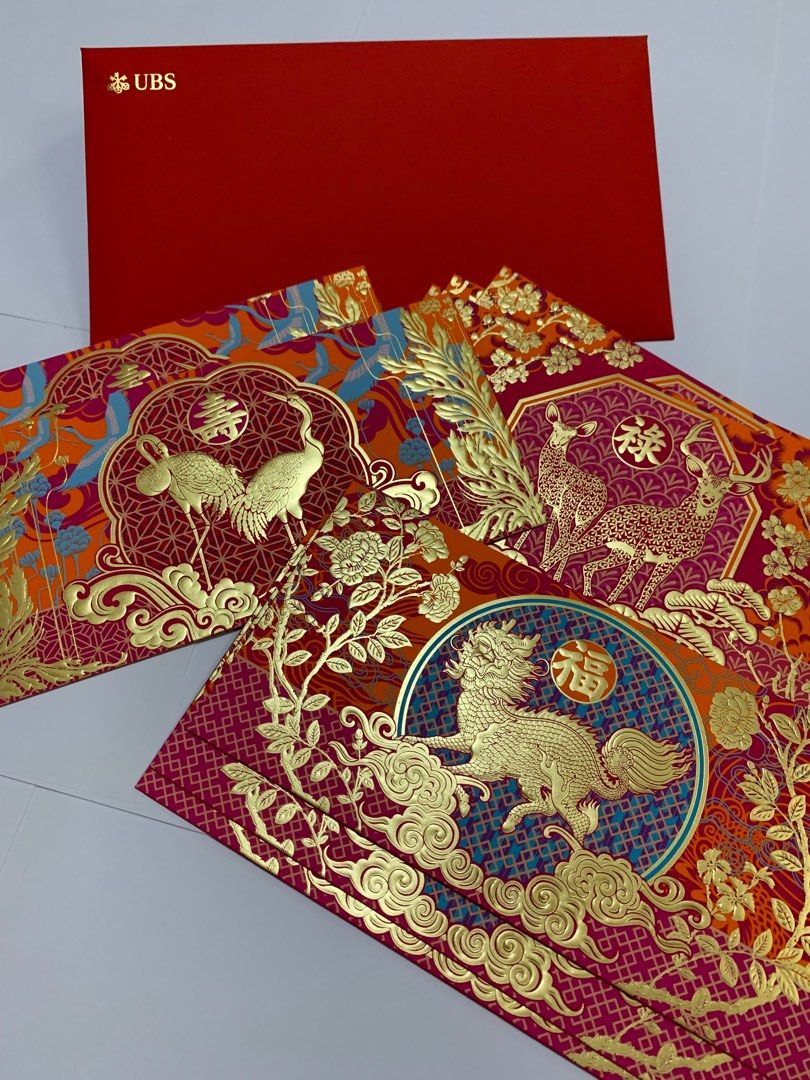 UBS 2023 red packets, Hobbies & Toys, Stationery & Craft, Art & Prints ...