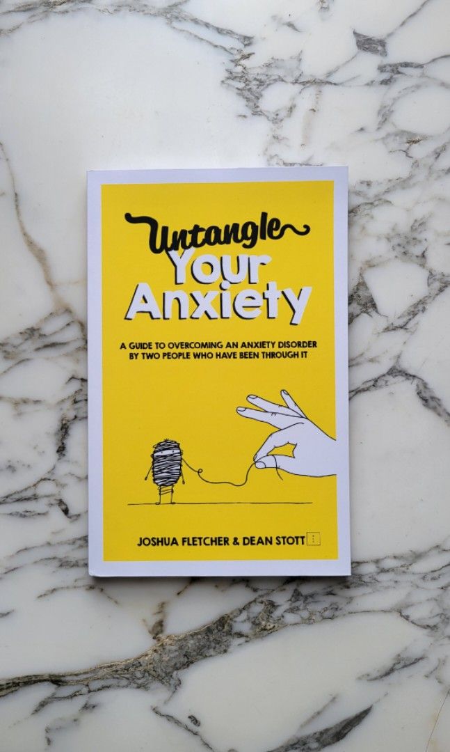 Untangle Your Anxiety Book, 興趣及遊戲, 書本 & 文具, 雜誌及其他 - Carousell