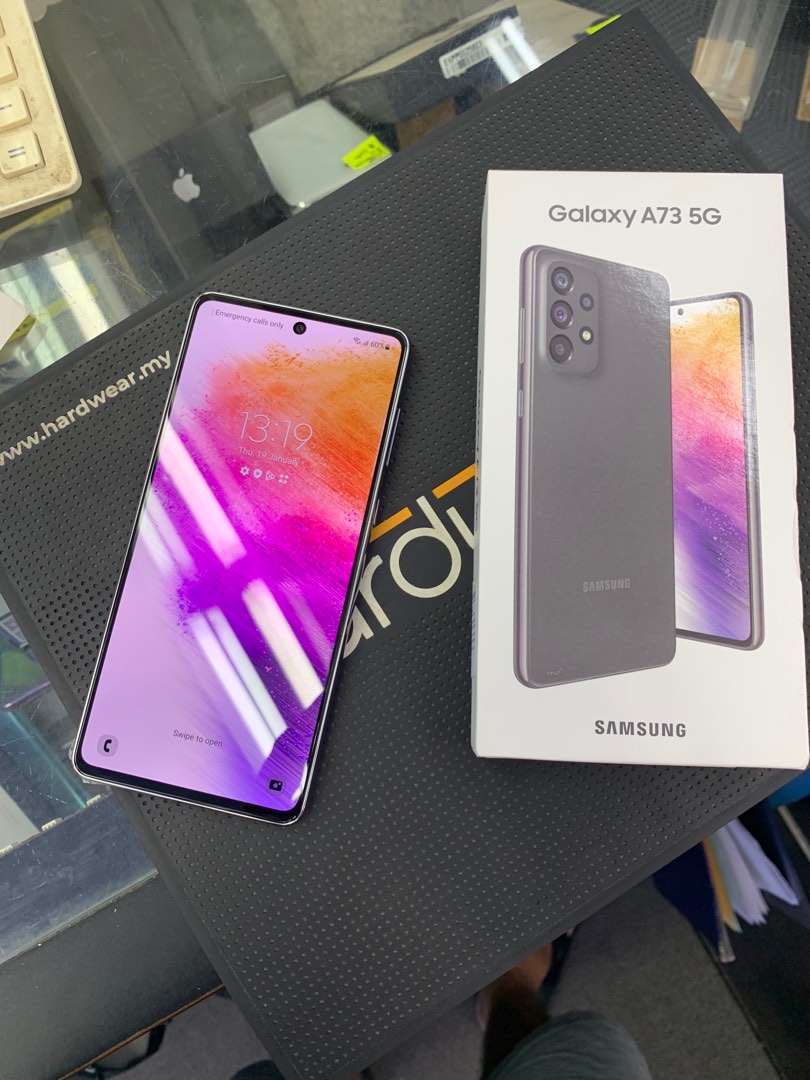 Used Samsung a73 8/128gb 5g Blk 9/10, Mobile Phones & Gadgets, Mobile ...