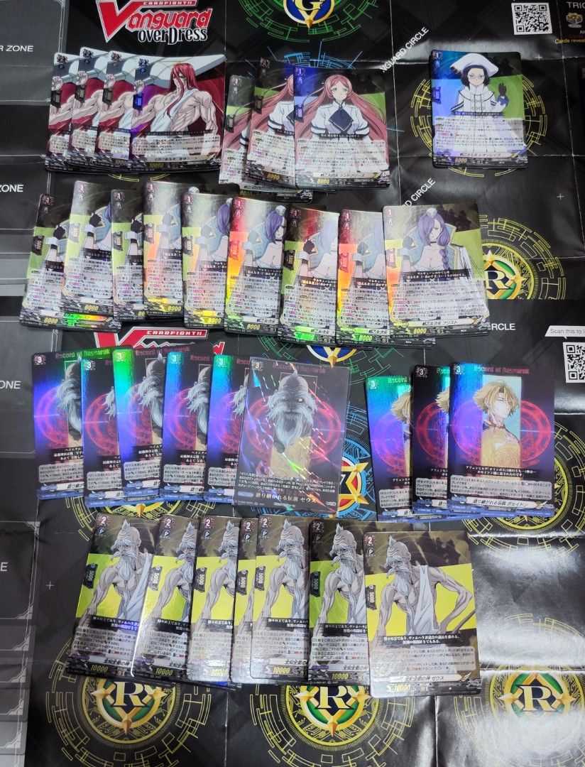 Vanguard record of Ragnarok singles, Hobbies & Toys, Toys & Games on ...