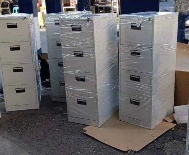 Vertical Filling Cabinet 3 Layer 4 Layer, Furniture & Home Living ...