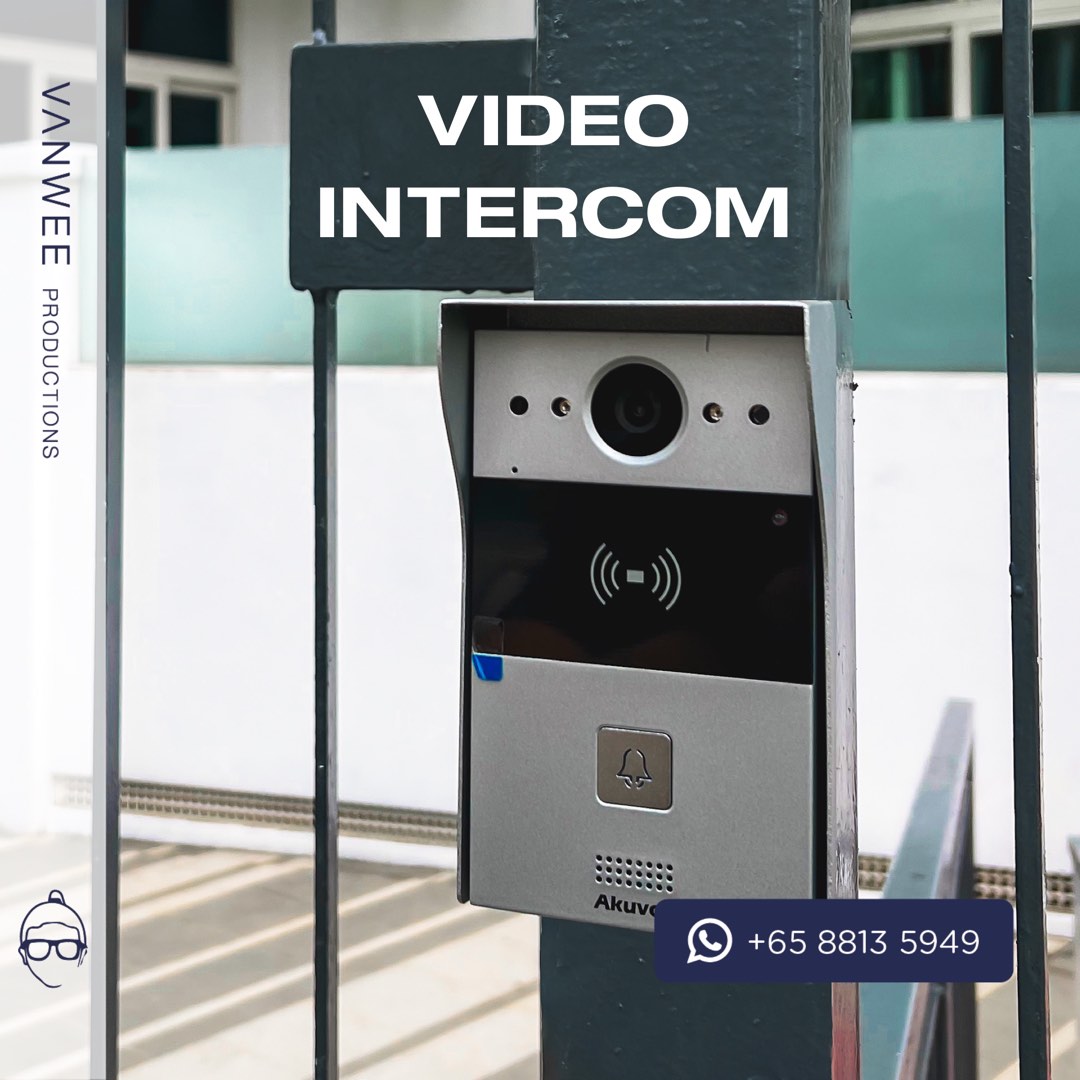 Video Doorphone / Video Intercom & Door Access System Installation for ...