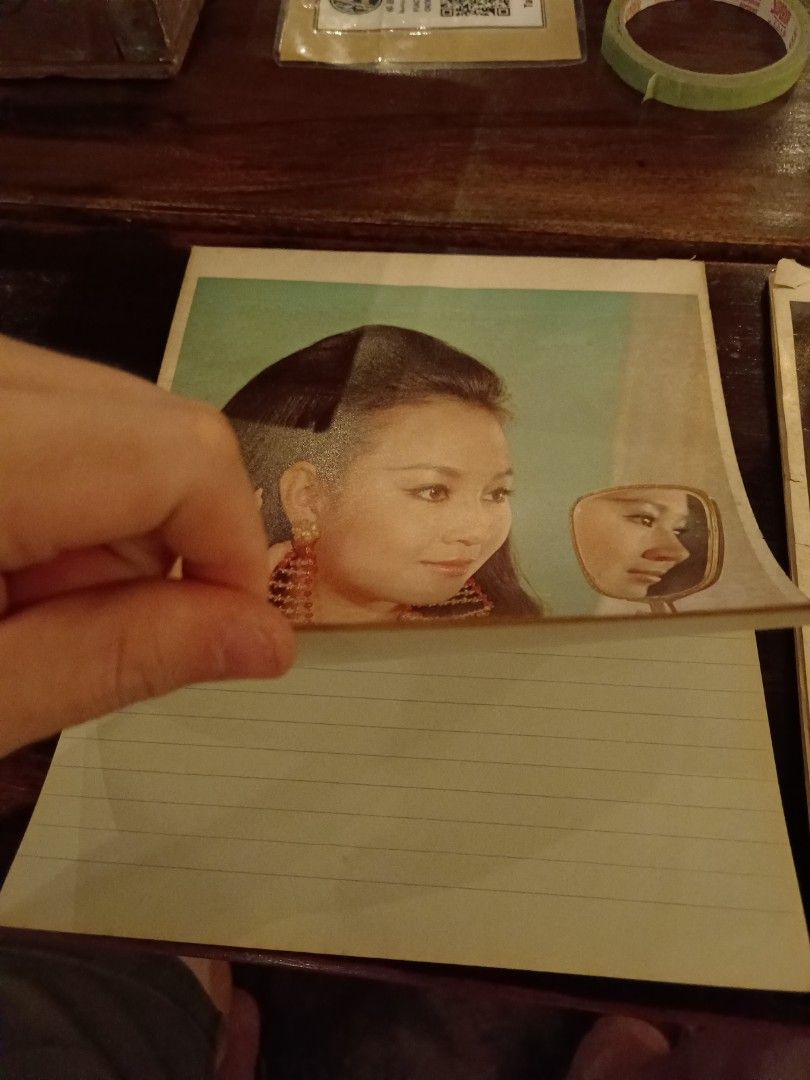 vintage chinese celebrity notepad, Hobbies & Toys, Memorabilia & Collectibles, Vintage ...