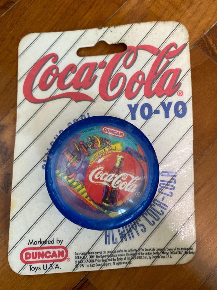 Vintage Coca-Cola Yo-Yo, Hobbies & Toys, Toys & Games on Carousell