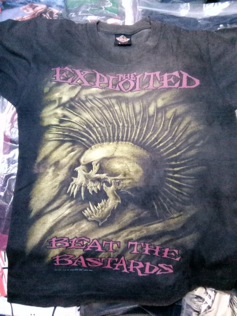 Vintage Exploited Band, Men's Fashion, Tops & Sets, Tshirts & Polo ...