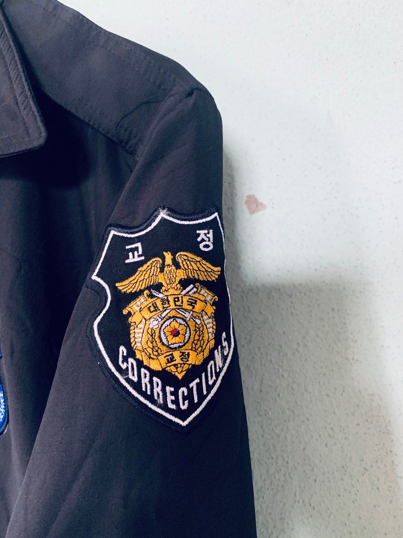 Vintage Korean Correctional Officer Uniform, Men's Fashion, Coats ...