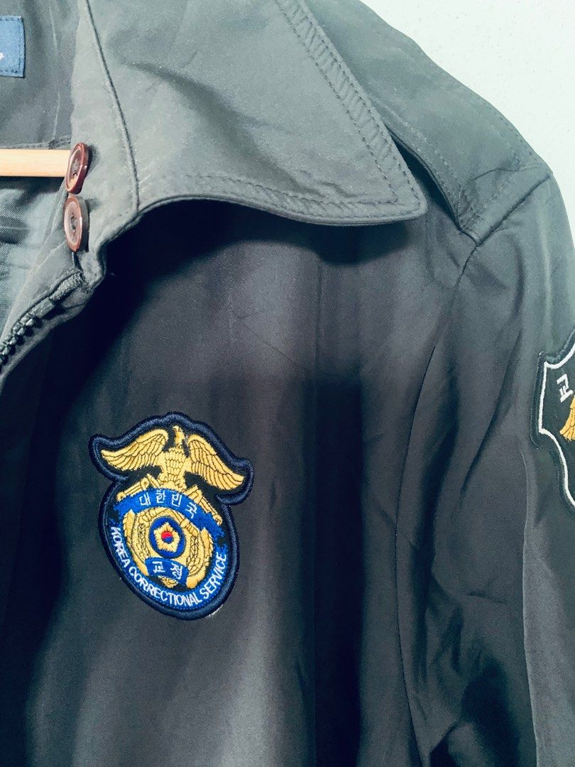 Vintage Korean Correctional Officer Uniform, Men's Fashion, Coats ...