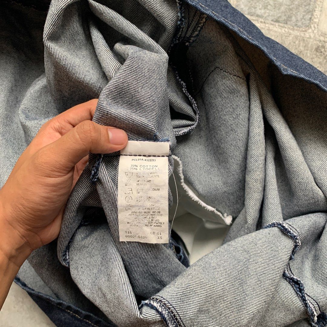 Vintage Levi's Engineered Maxi Long Skirt Denim Jeans, Women's Fashion ...