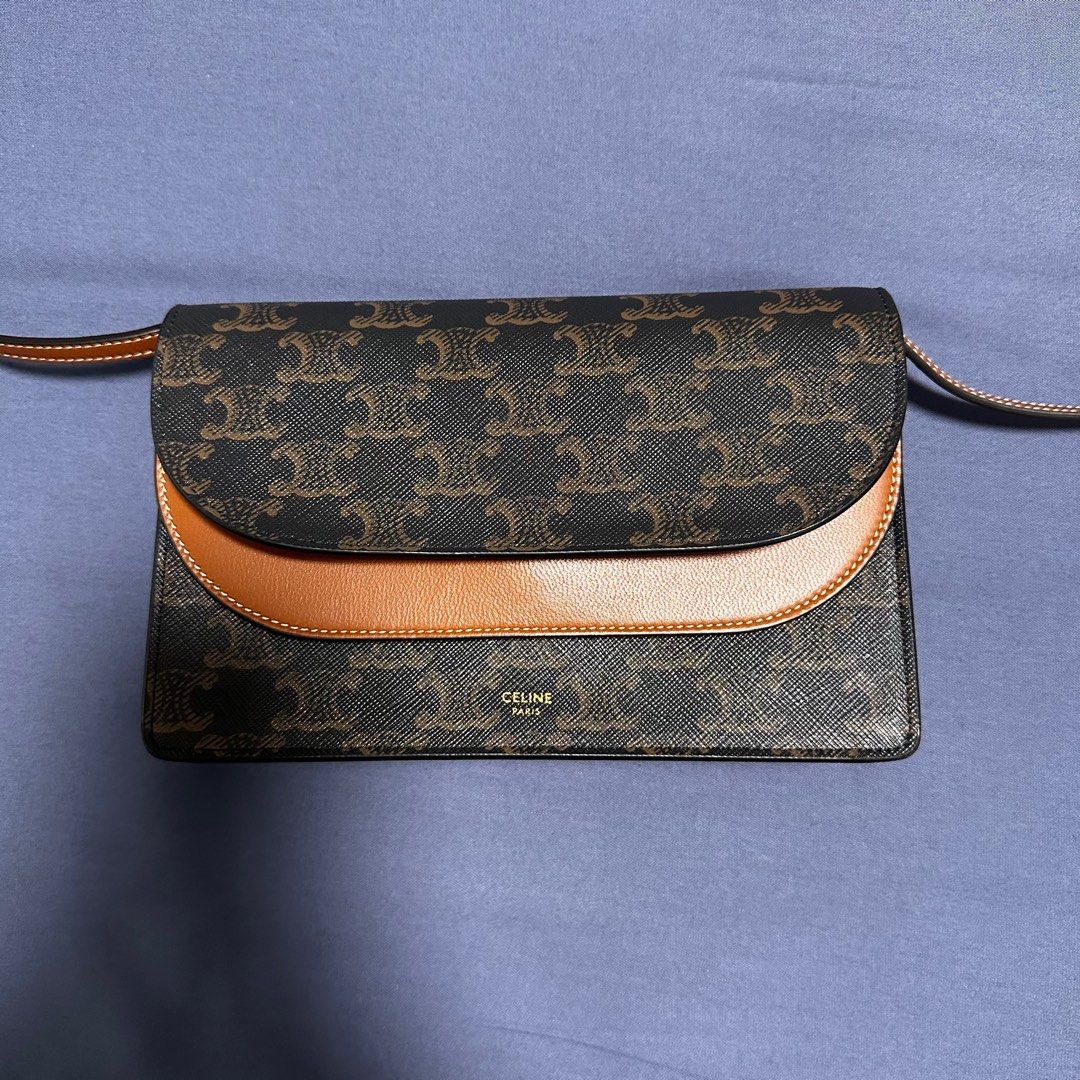Wallet on strap Celine, Luxury, Bags & Wallets on Carousell
