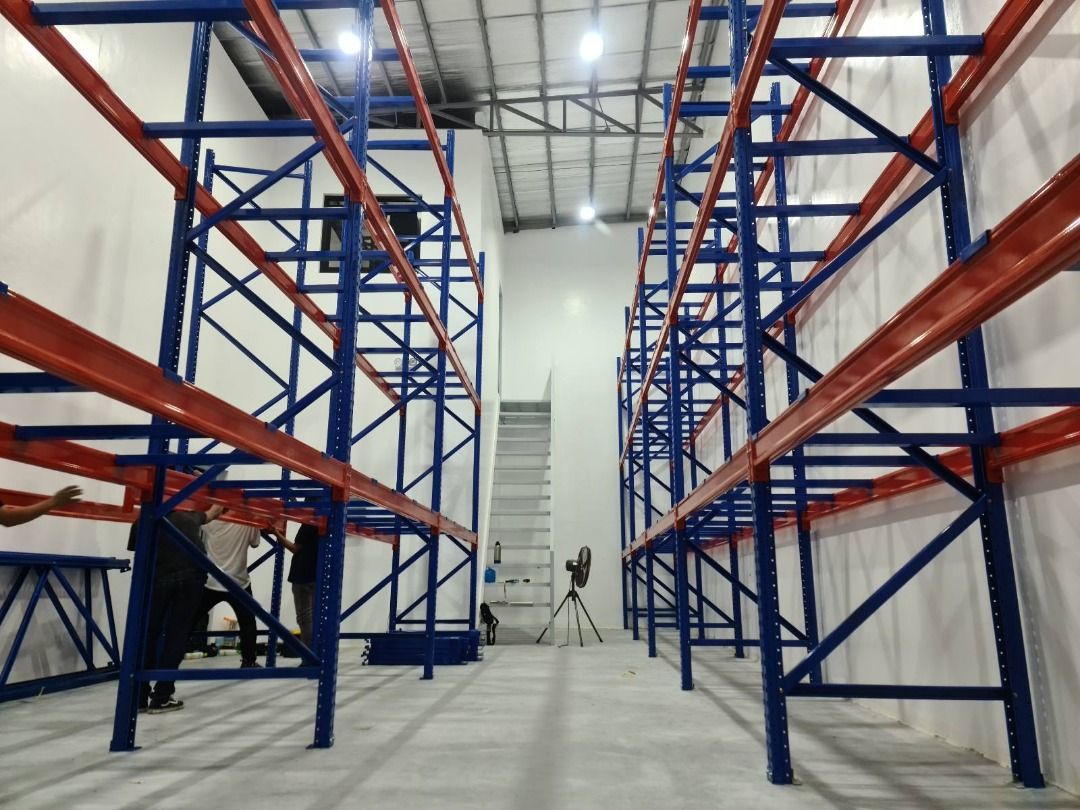 Warehouse Pallet Rack Beam Type Layers, Furniture & Home Living ...
