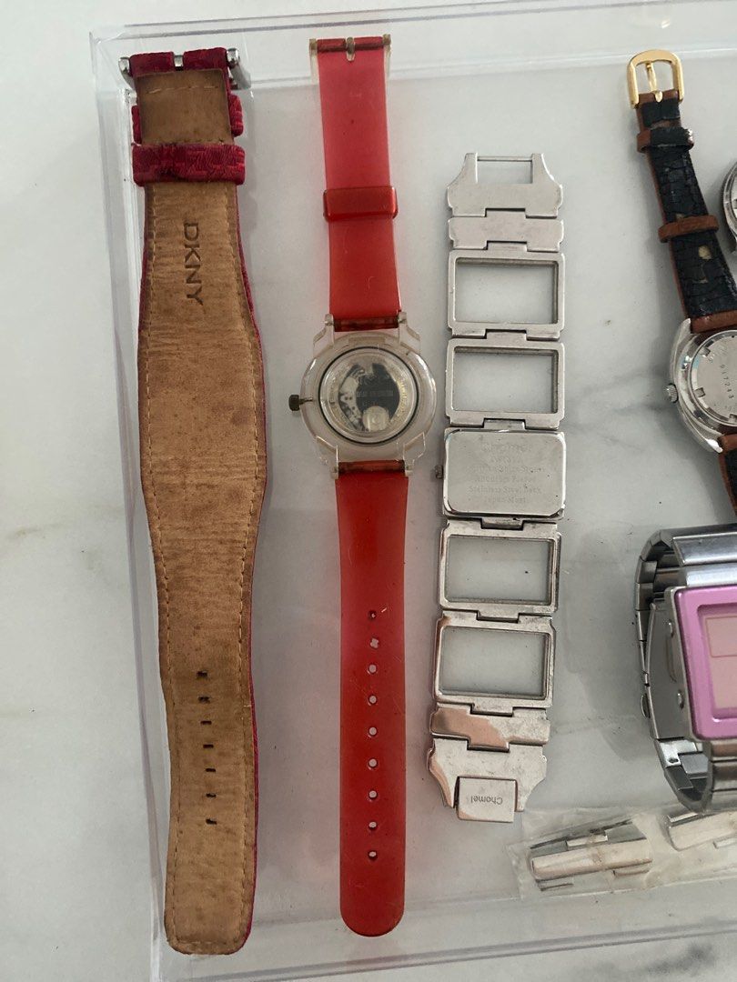 Watches (all different pricing from $10 onwards): Swatch, Seiko ...