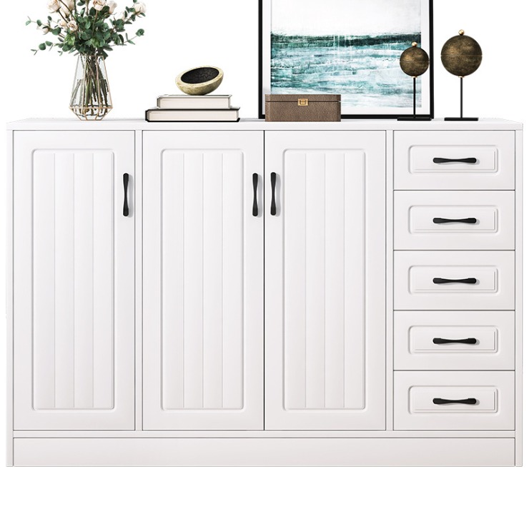 White Cabinet Storage Cabinet Drawer Cabinet, Furniture & Home Living ...