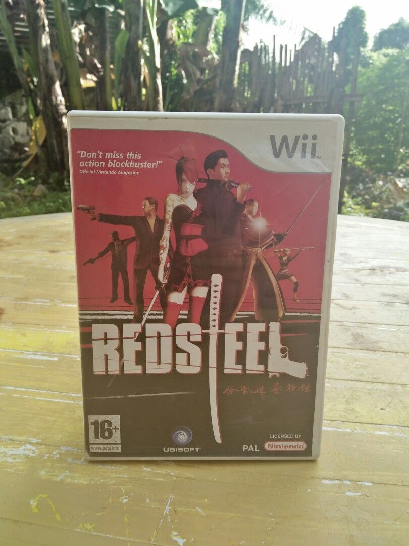 Wii game redsteel, Video Gaming, Video Games, Nintendo on Carousell