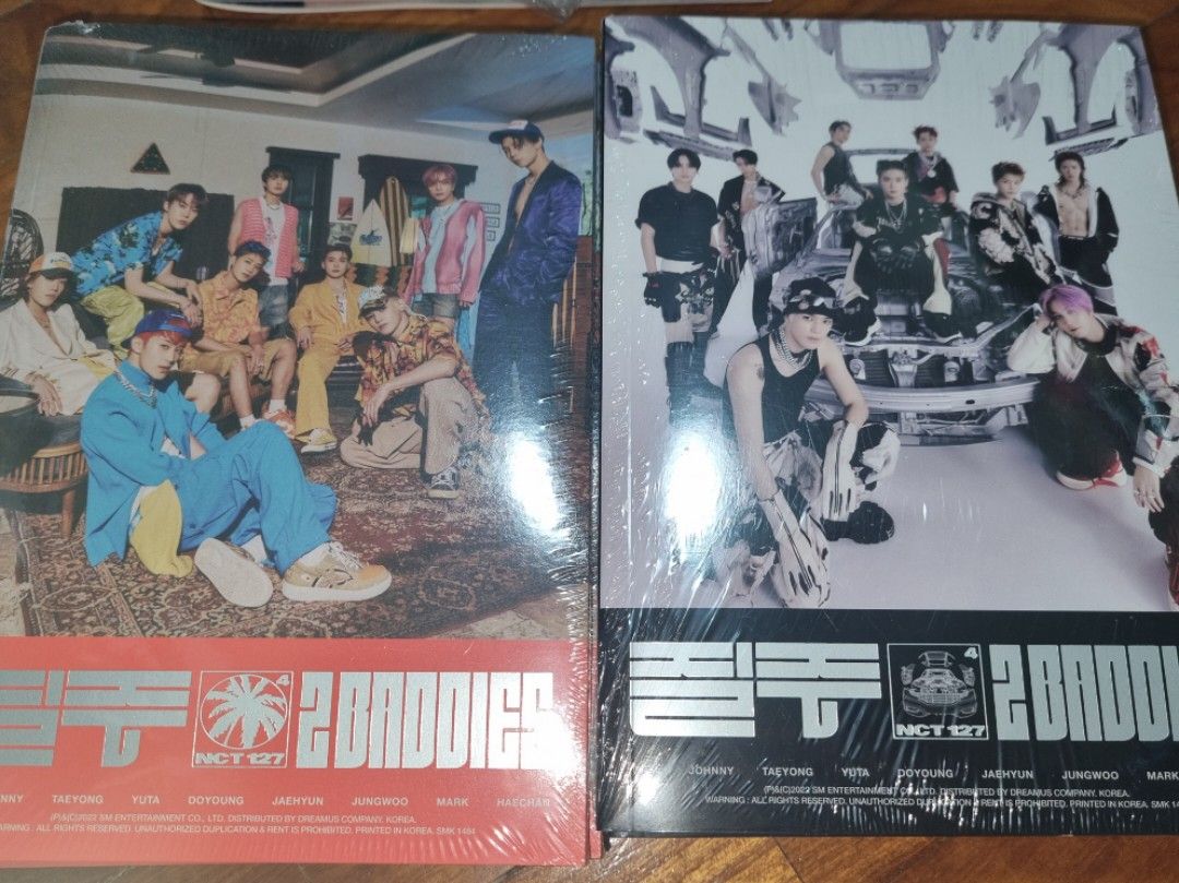 [wts] Sealed Nct127 2 Baddies Albums Photobook Ver Korean Ver