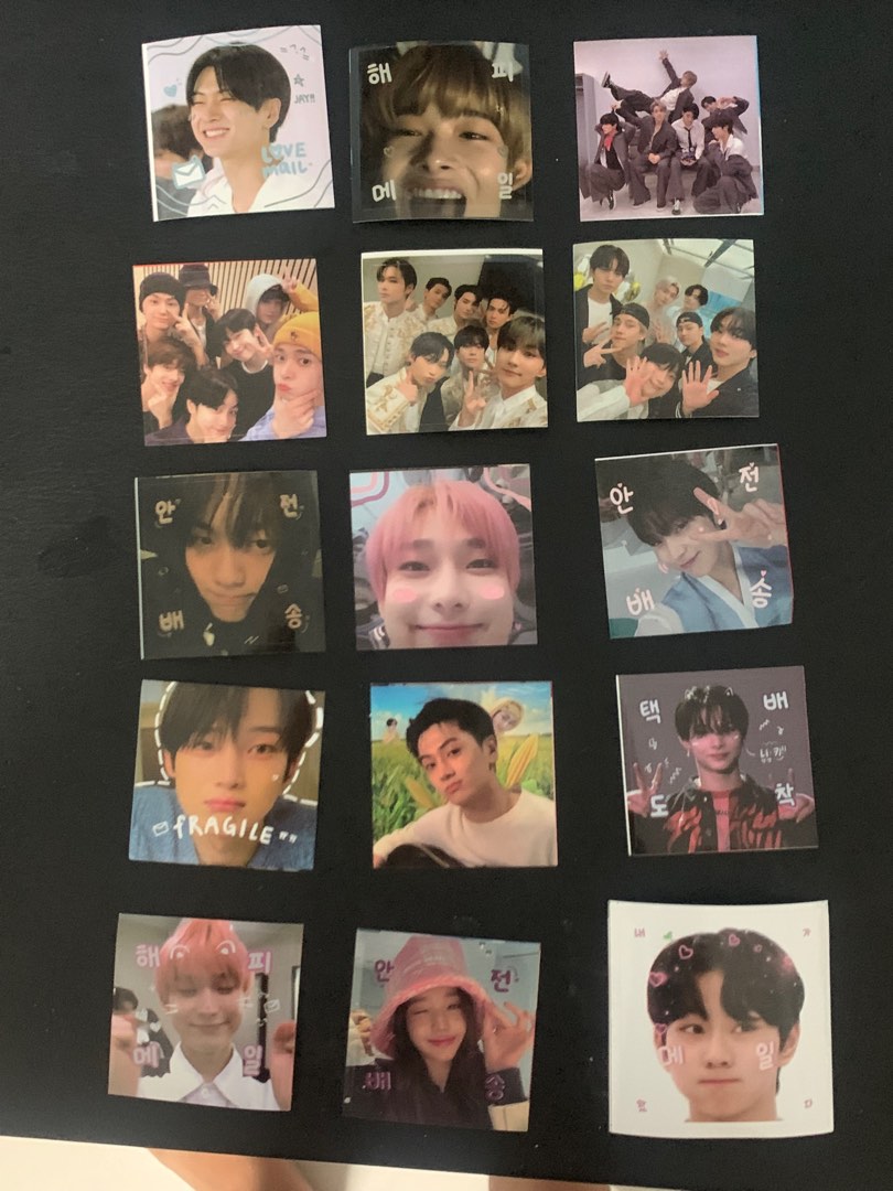 Wts/lfb enhypen mailing stickers, Hobbies & Toys, Memorabilia ...