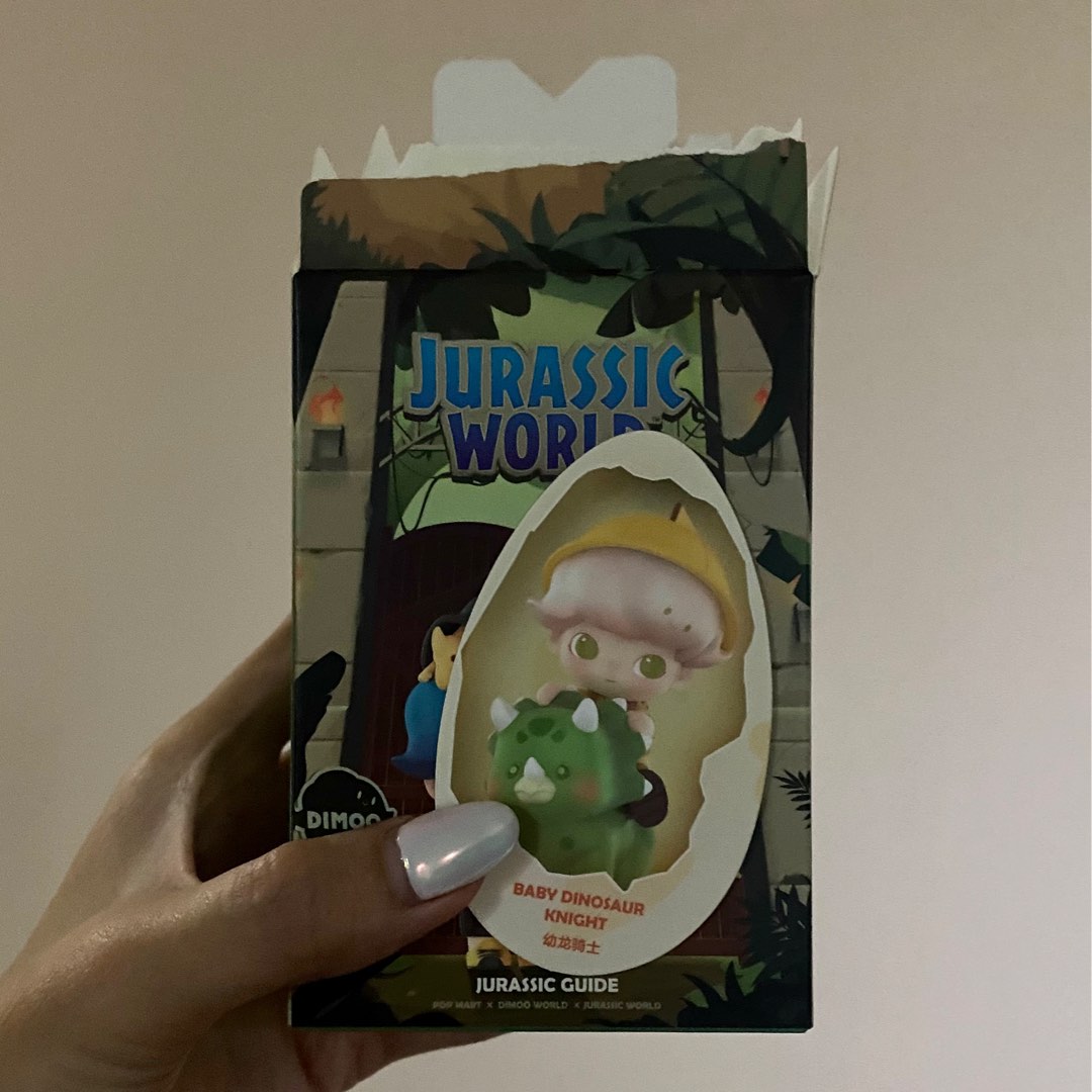 [WTT/WTS] POPMART DIMOO JURASSIC WORLD (BABY DINOSAUR KNIGHT), Hobbies ...