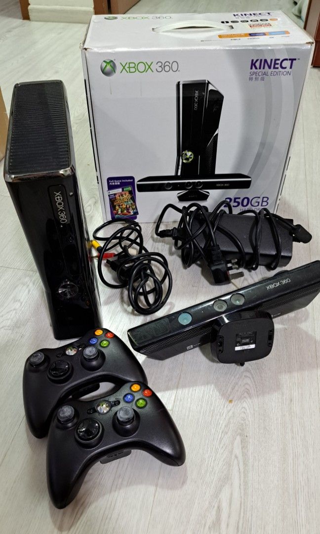Xbox 360 Kinect, Video Gaming, Video Game Consoles, Xbox on Carousell