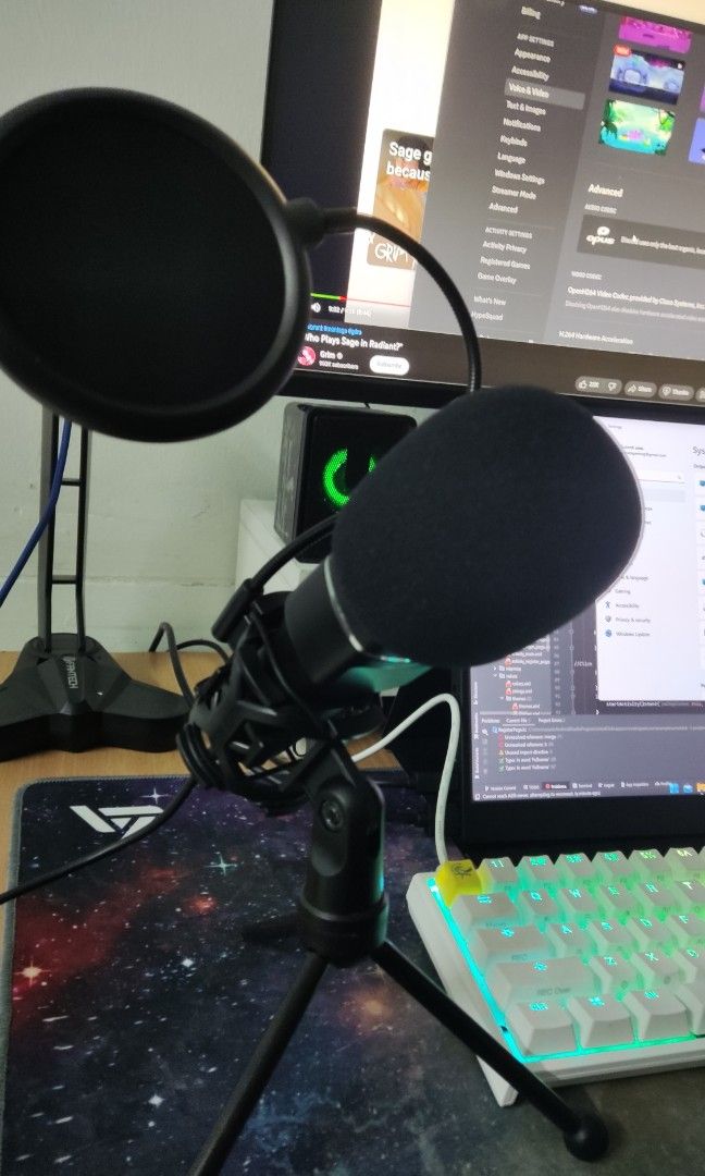 Yanmai Microphone, Audio, Microphones on Carousell