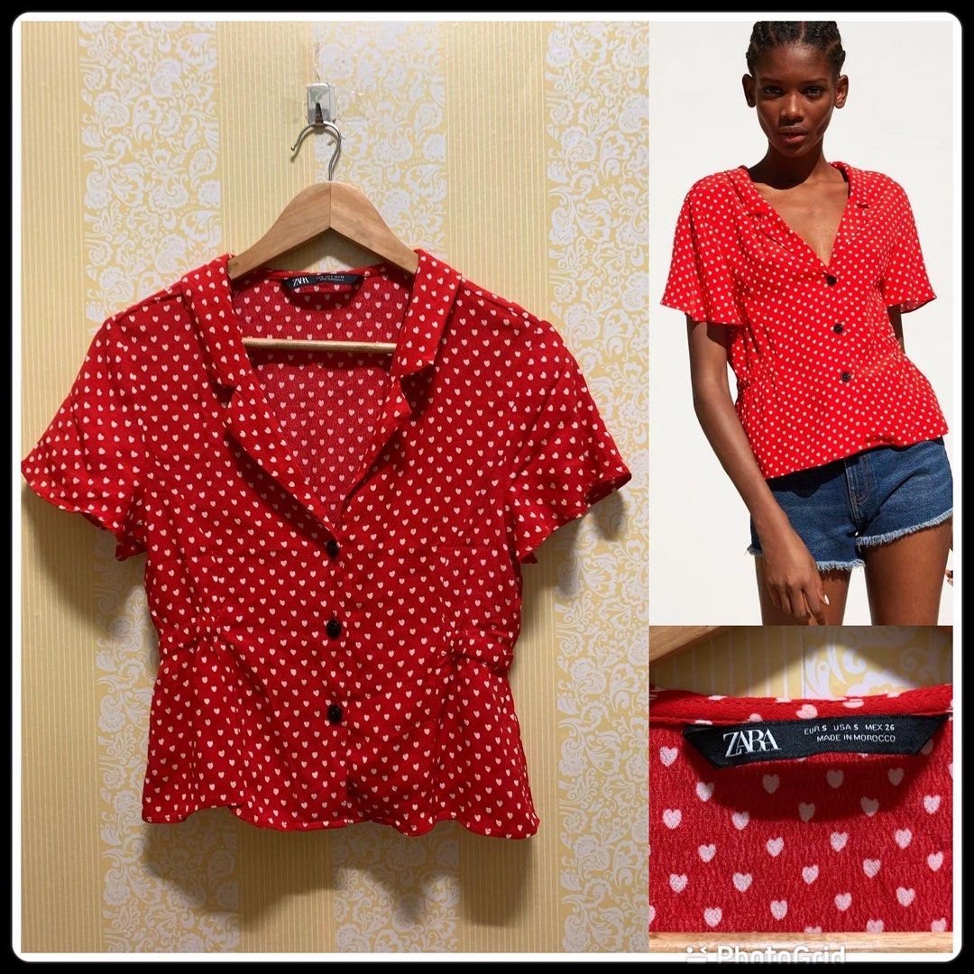 Zara, Women's Fashion, Tops, Blouses on Carousell