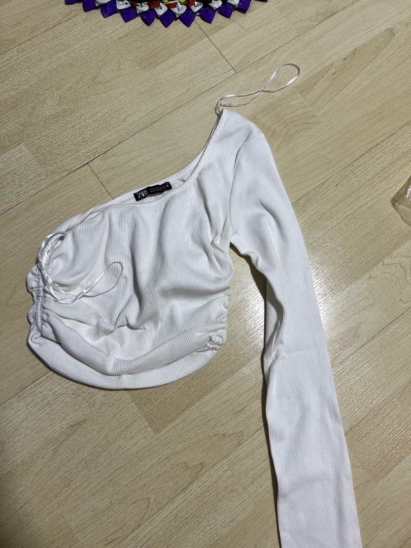 Zara toga, Women's Fashion, Tops, Blouses on Carousell