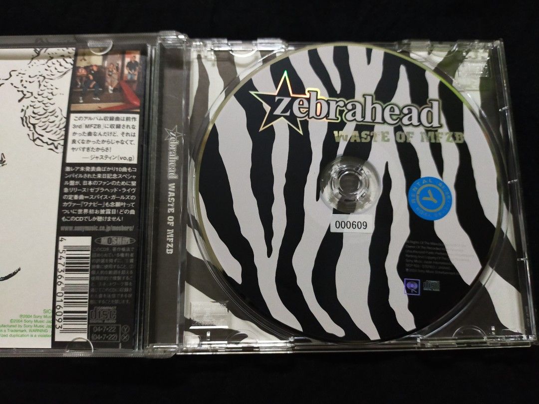 Zebrahead - Waste of MZRB, Hobbies & Toys, Music & Media, CDs & DVDs on ...