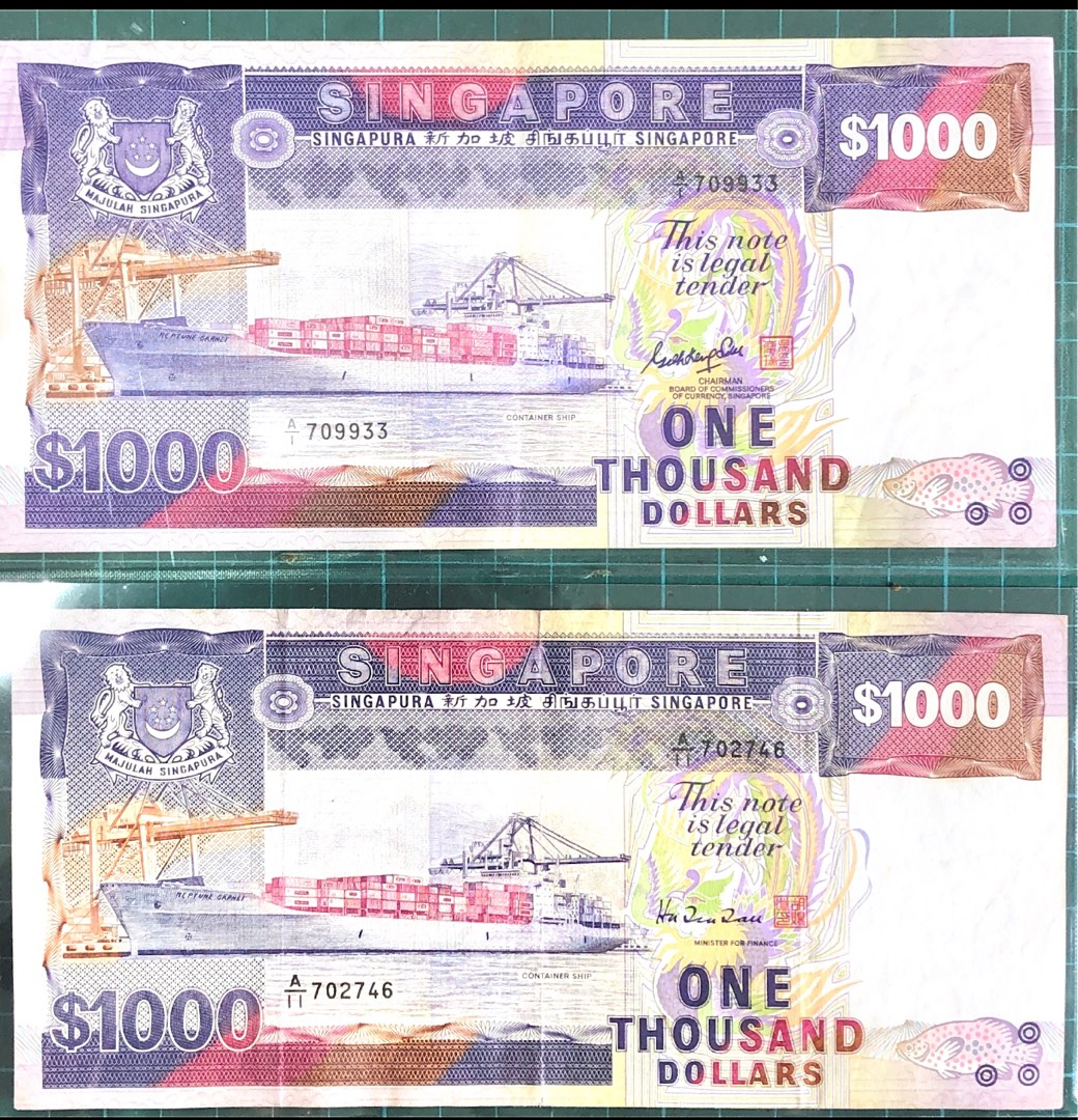 $1000 ship series note, Hobbies & Toys, Memorabilia & Collectibles ...