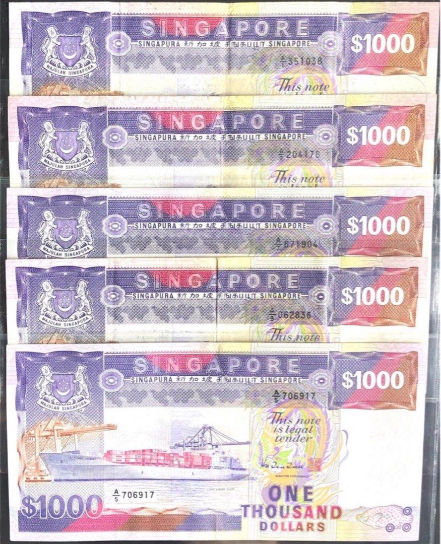 $1000 ship series note, Hobbies & Toys, Memorabilia & Collectibles ...