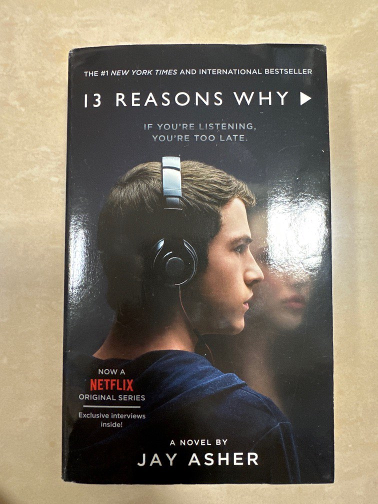 13 Reasons Why - Jay Asher, 興趣及遊戲, 書本 & 文具, 小說 & 故事書 - Carousell