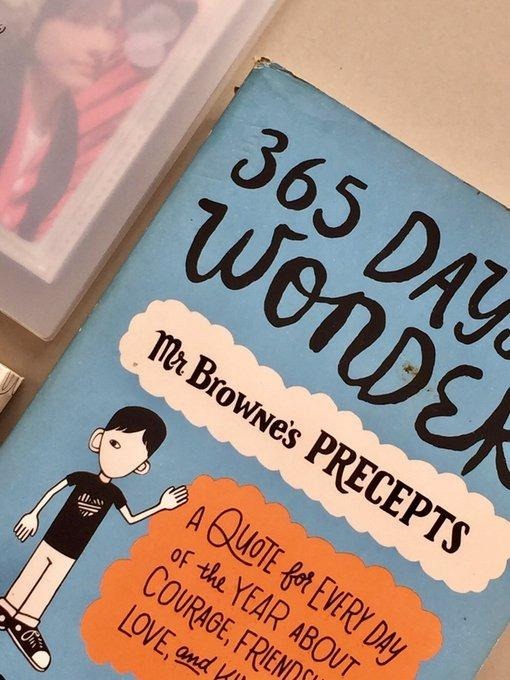 365 Days Wonder, Hobbies & Toys, Books & Magazines, Fiction & Non ...