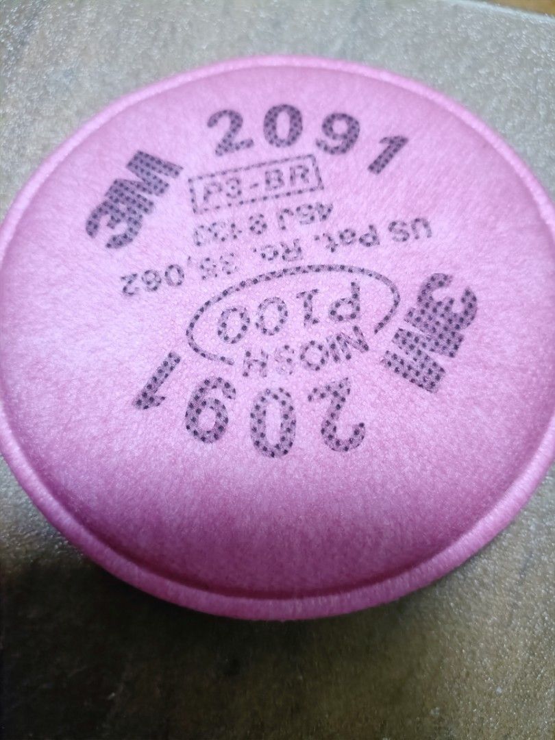 3M Particulate Filter 2091, P100, Everything Else on Carousell